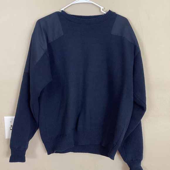 Weather Boss | Sweaters | Vintage Weather Boss Rain Swetter Mens Blue ...